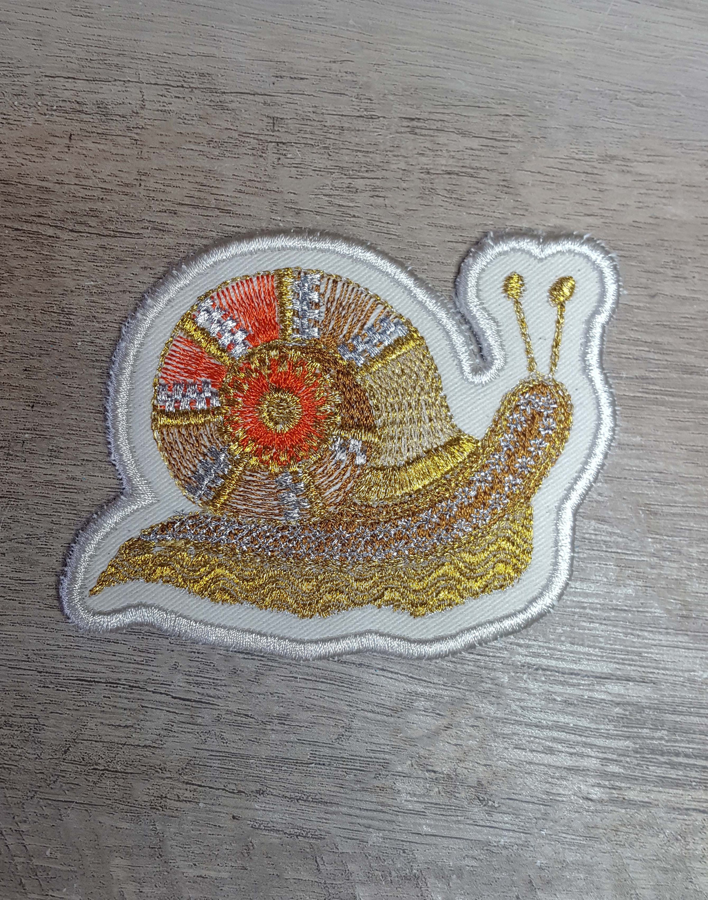 Sewing & Needlecraft Embroidery FSL Snail Machine Embroidery Design ...