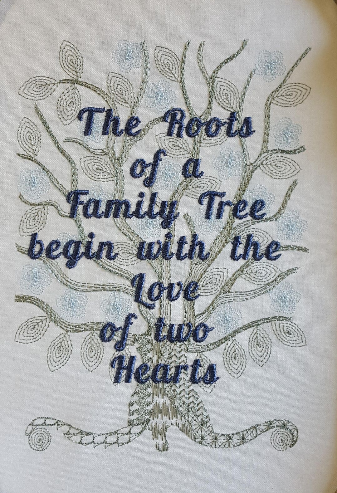 Family Tree Quotes / Embroidery Design / Family Sayings / Family Nuts ...