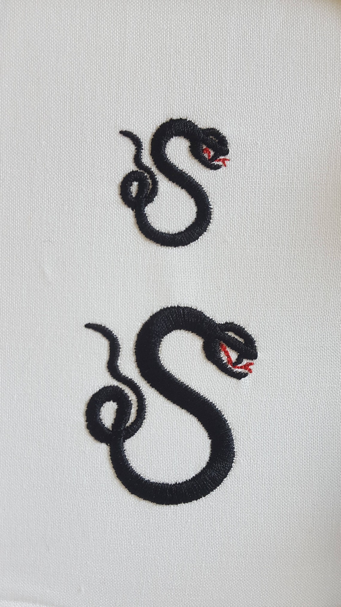 Serpent Embroidery Design / Snake / Machine Embroidery | Etsy