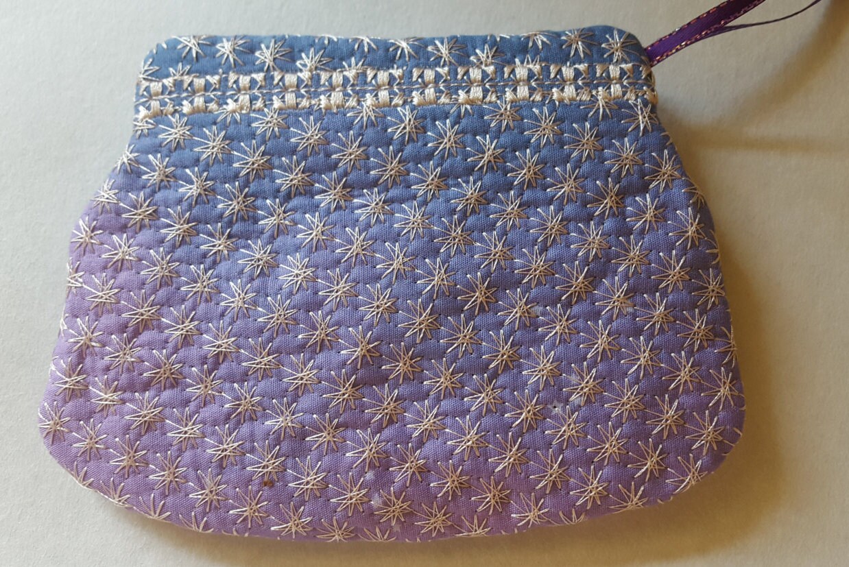 Small Pouch Sewing / Purse Sewing Embroidery Design/ in the | Etsy