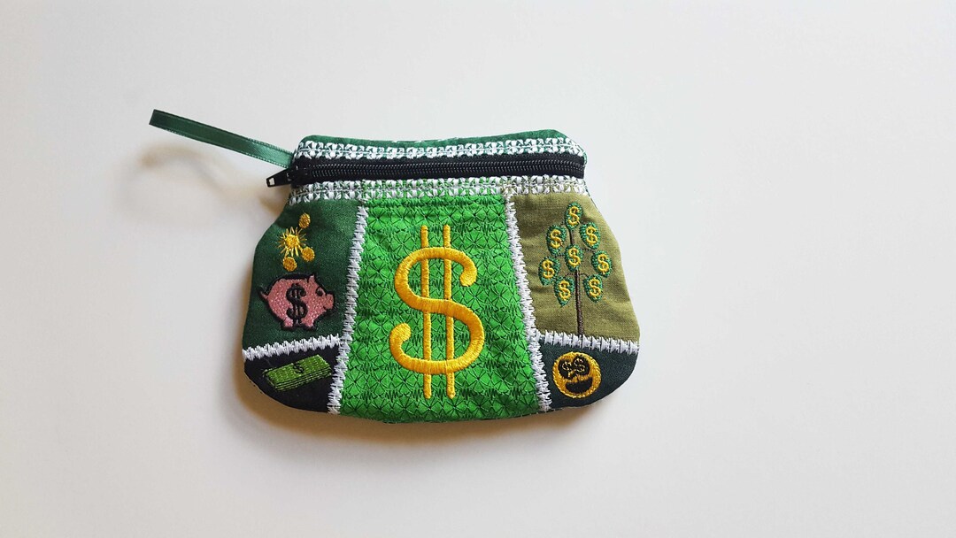 Small Coin Pouch Money ITH / Embroidery Pattern / Embroidery Design ...