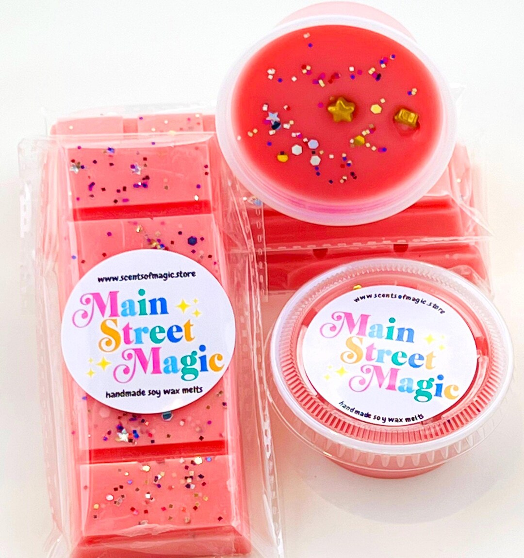 Main Street Magic Soy Wax Melts: Theme Park Inspired Snap Bar for ...