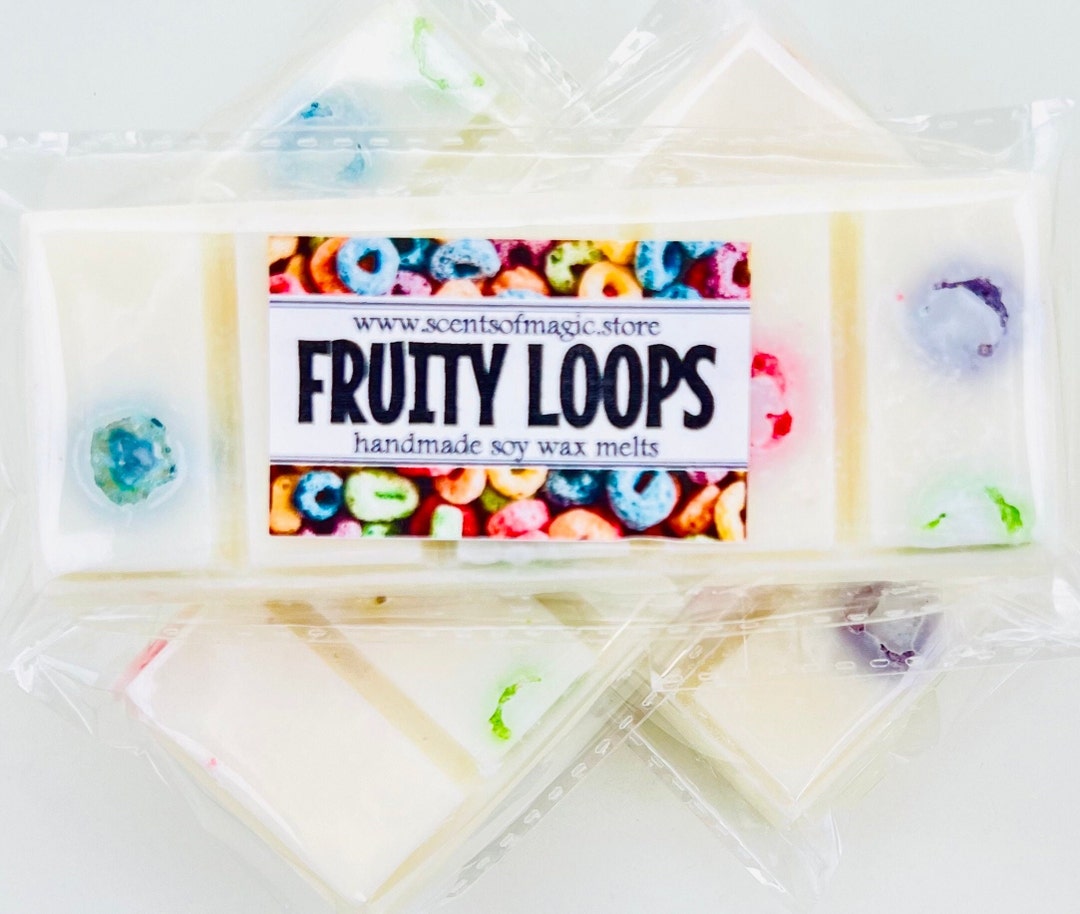 Fruity Loops Wax Melts: Breakfast Cereal Scented Snap Bar for Warmer ...