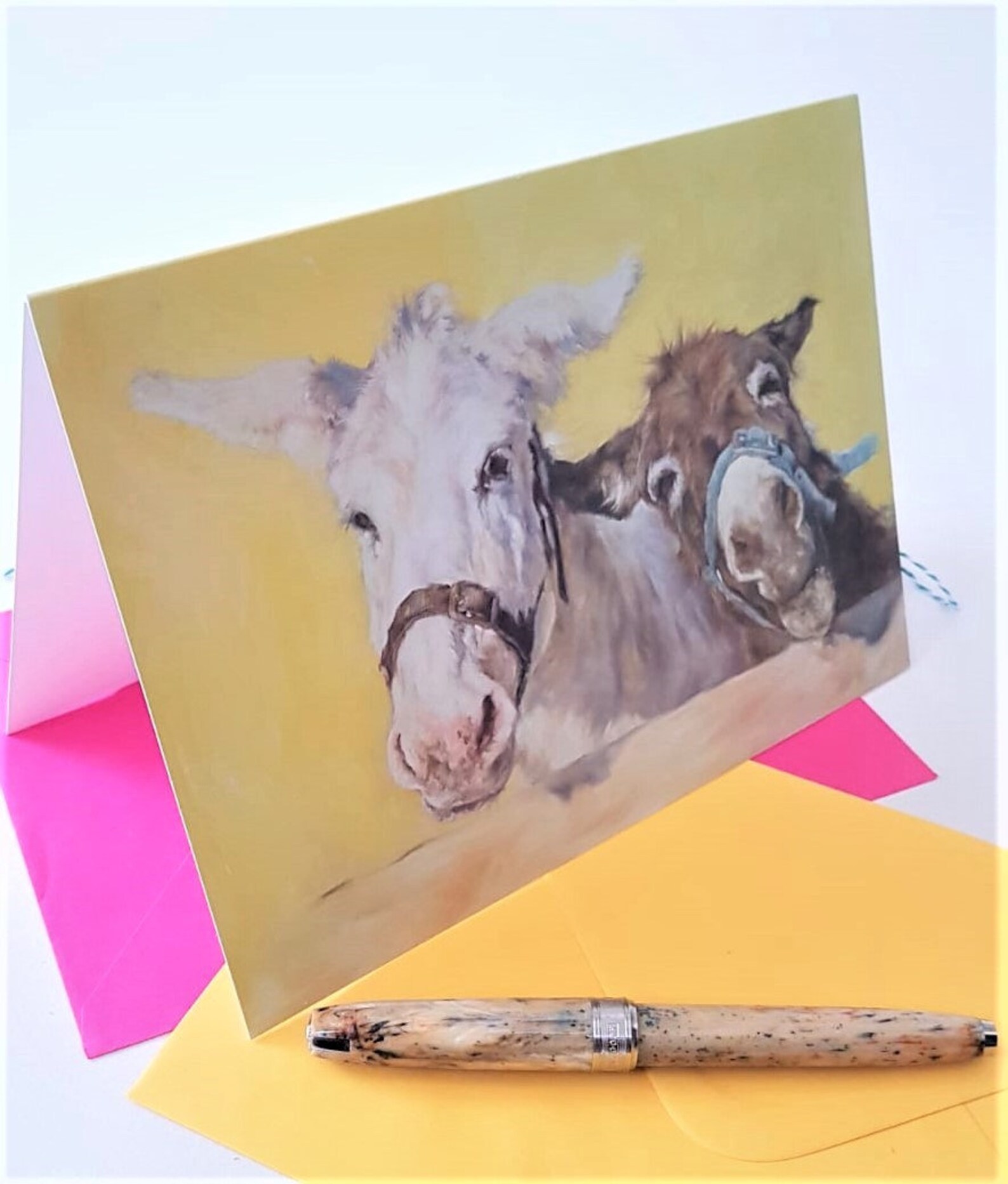 Donkey Greeting Card Personalised Animal Birthday Card - Etsy UK