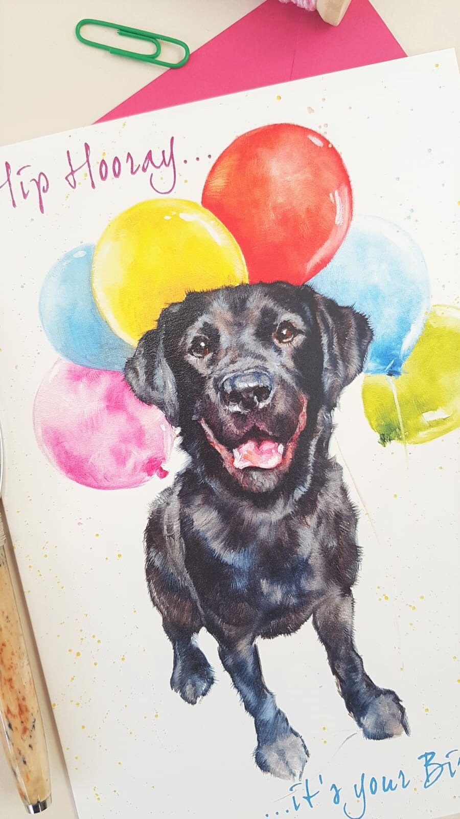 Black Labrador Birthday Card Personalised Lab Card for Him - Etsy