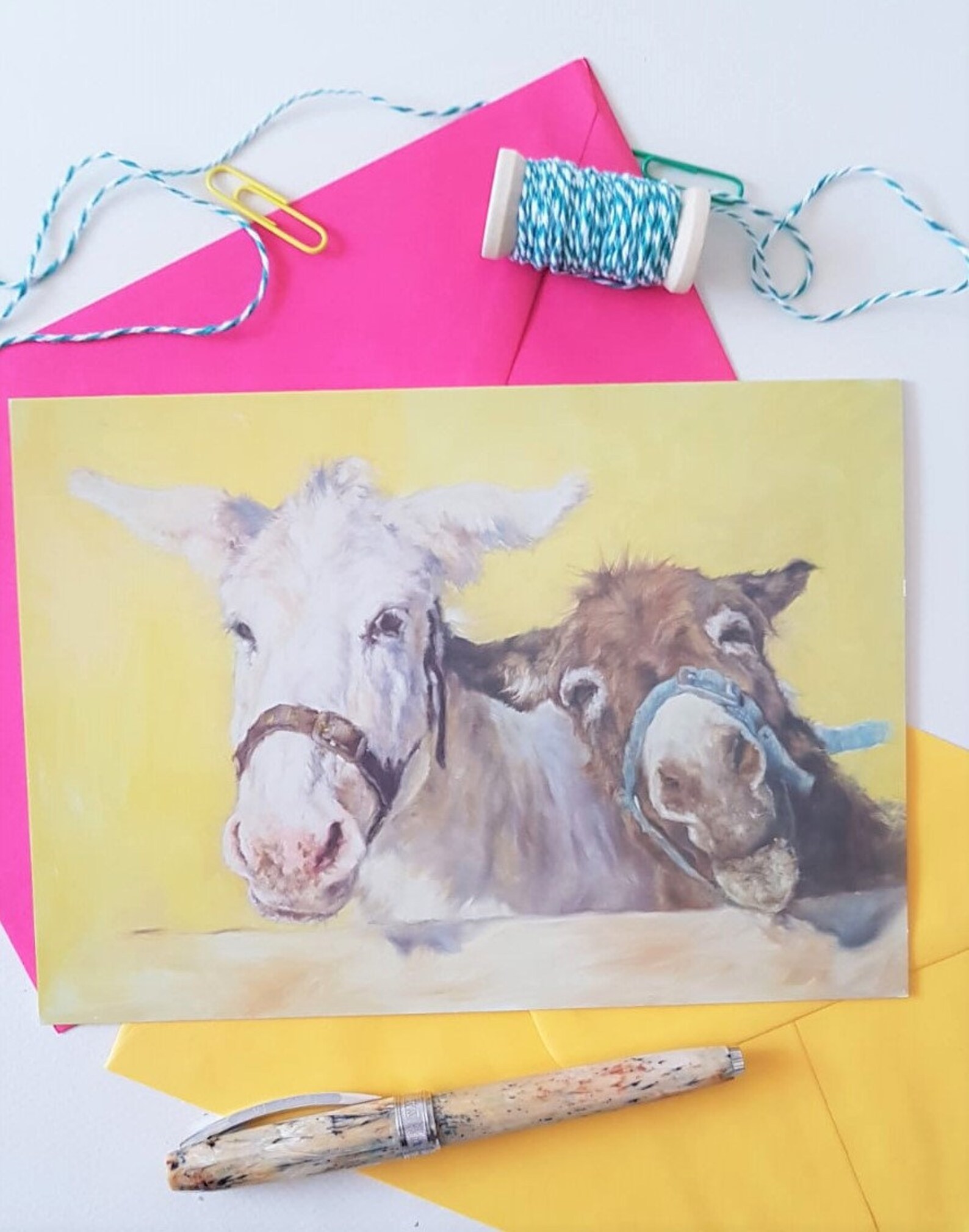 Donkey Greeting Card Personalised Animal Birthday Card - Etsy UK