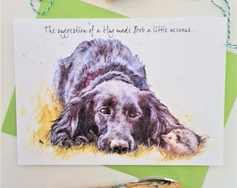 Cocker Spaniel Birthday Card - Etsy UK