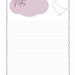 Printable Notes Printable Note Pages Duck Printable Note Pages Digital ...