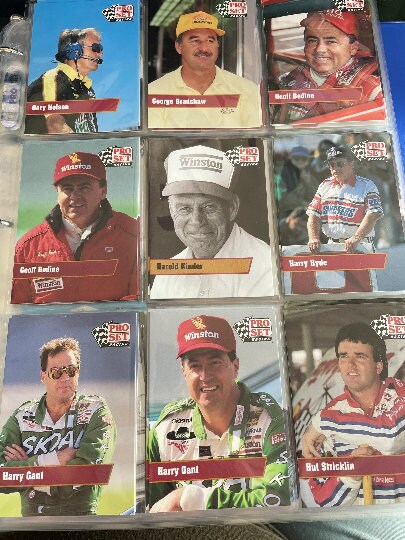 1991 Winston Cup Pro Set Racing Cards NASCAR Collectible - Etsy