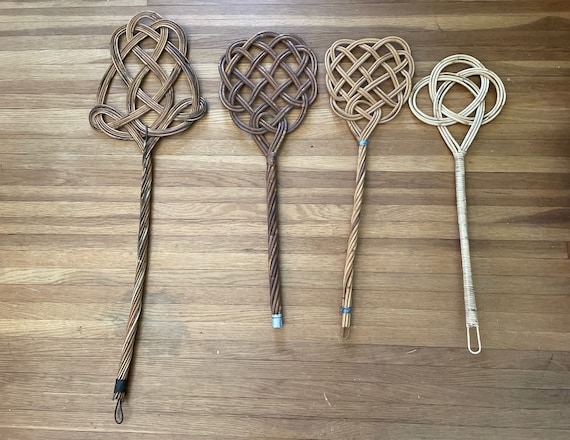 Wicker Carpet Beater Rattan Carpet Beater Rug Beater | Etsy