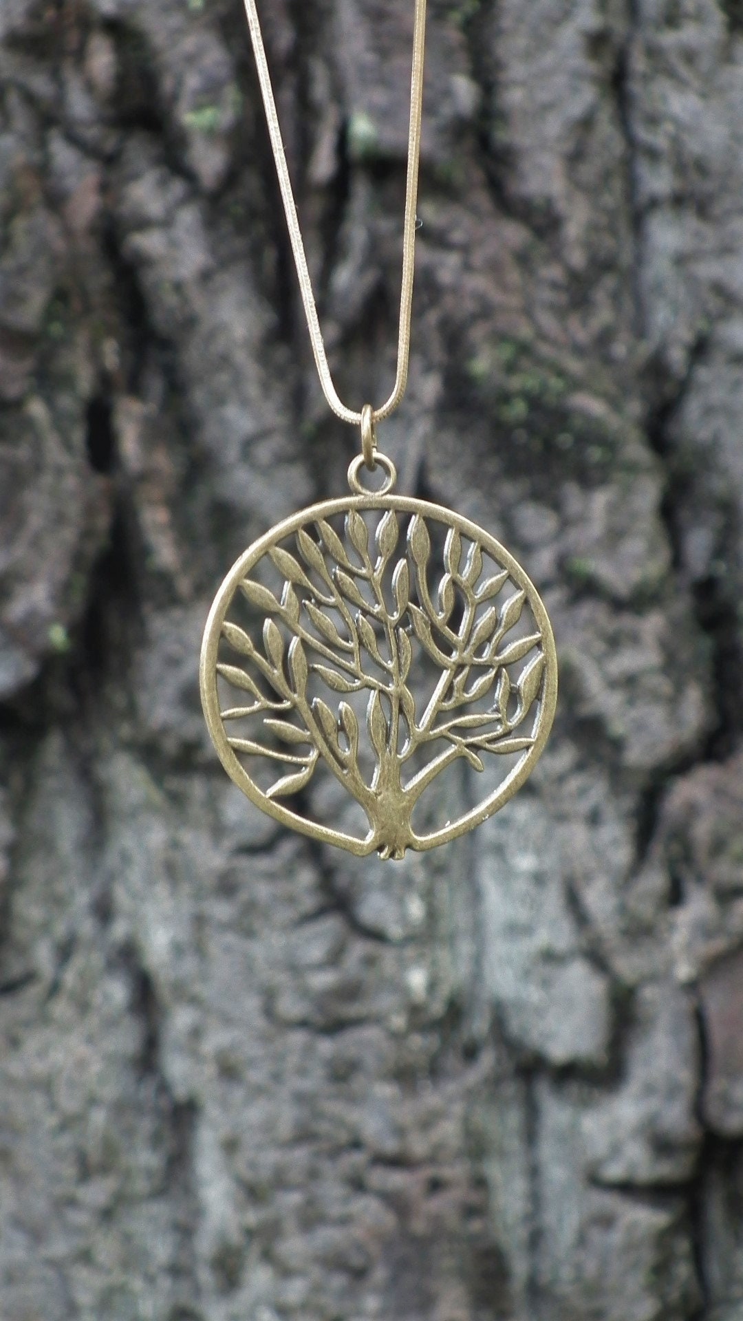 Bronze Tree of Life Pendant - Etsy