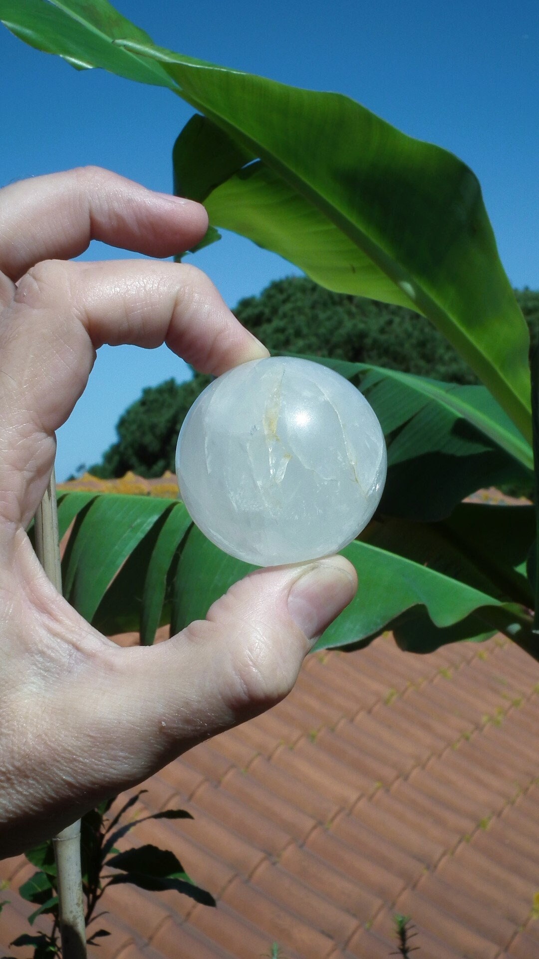 Golden Healer Sphere, Yellow Hematoid - Etsy