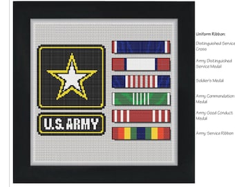 Army Cross Stitch | Etsy