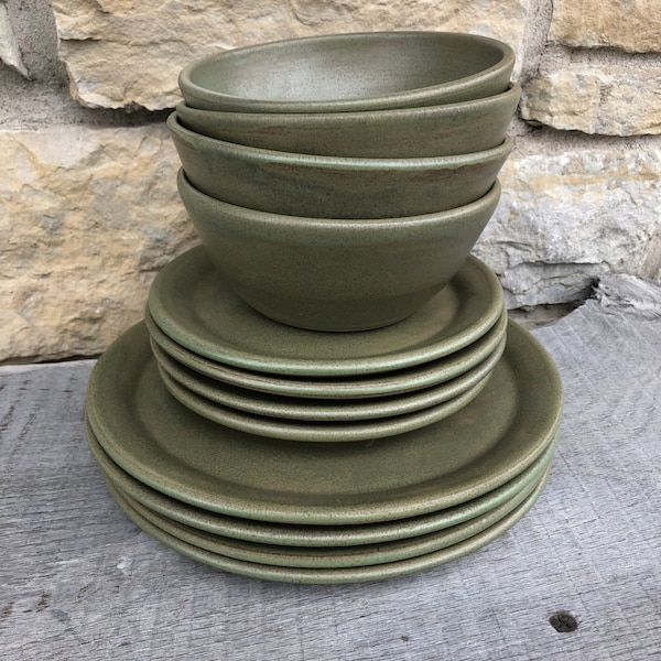 Green Dinnerware - Etsy