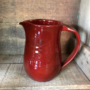 Small Pottery Pitcher Made to Order - Etsy