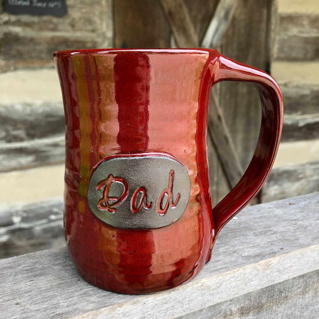 Dad Mug, Handmade Personalized Pottery Mug **made to Order** - Etsy