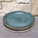 Handmade Pottery Dinner Plates... Set of Four Mix and Match - Etsy