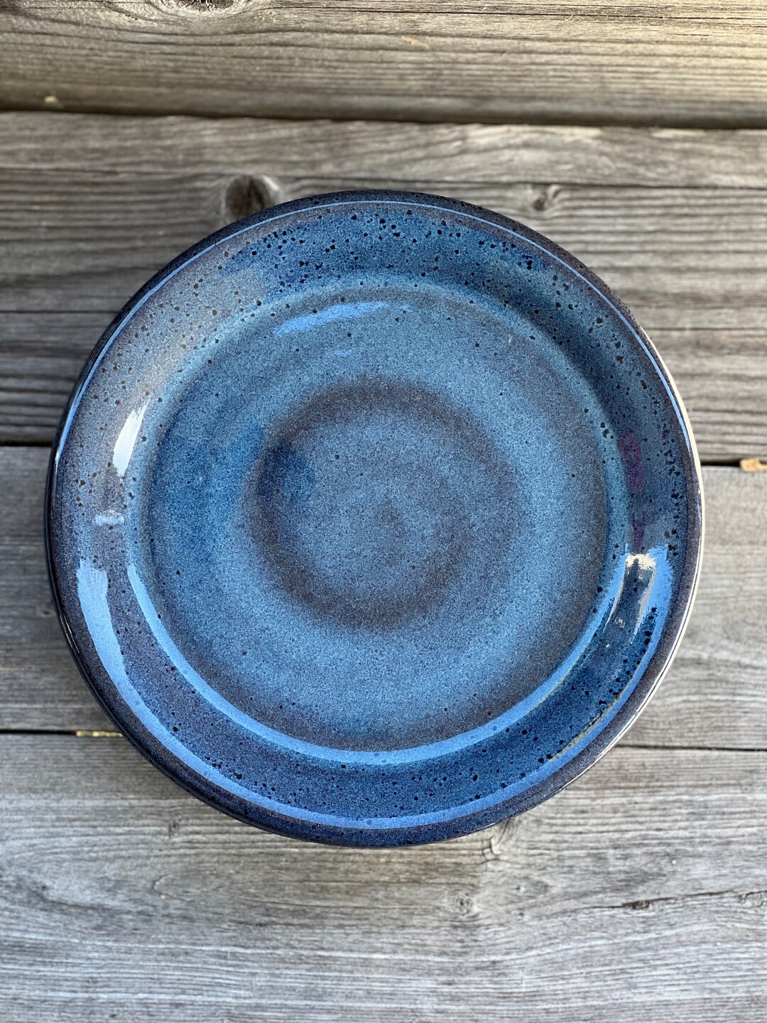 Pottery Salad Plate. Wheel Thrown, Stoneware Pottery **made to Order ...