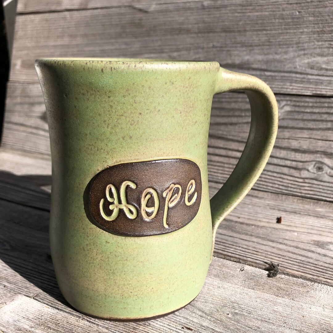 Personalized Pottery Mug With Name, Custom Coffee Cup Made to Order - Etsy