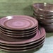 Vintage Duralex Rivage Amethyst Glass Dinnerware Set - 20 Piece Service ...