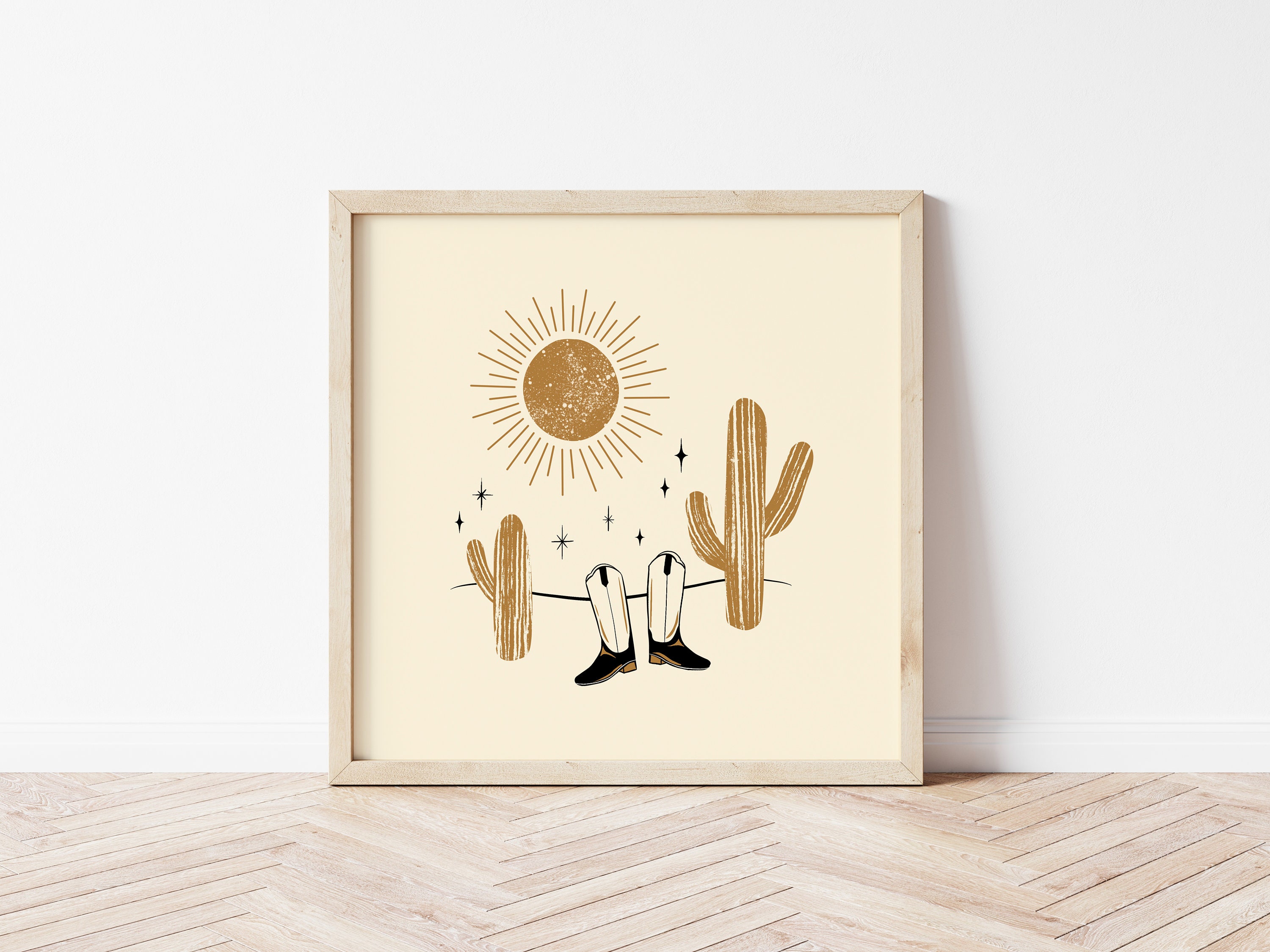 Desert Printable, Western Printable, Neutral Boho Print, Boho Nursery ...