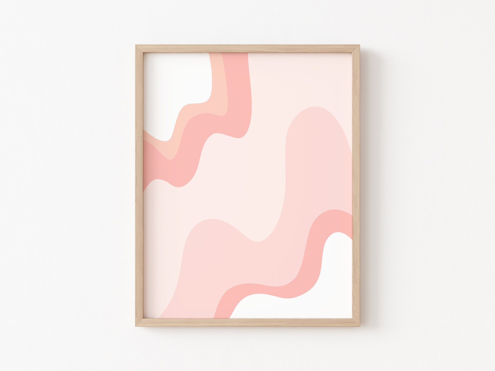 Pink Boho Print Set of 2, Minimal Pink Print Set, Cute Pink Nursery ...