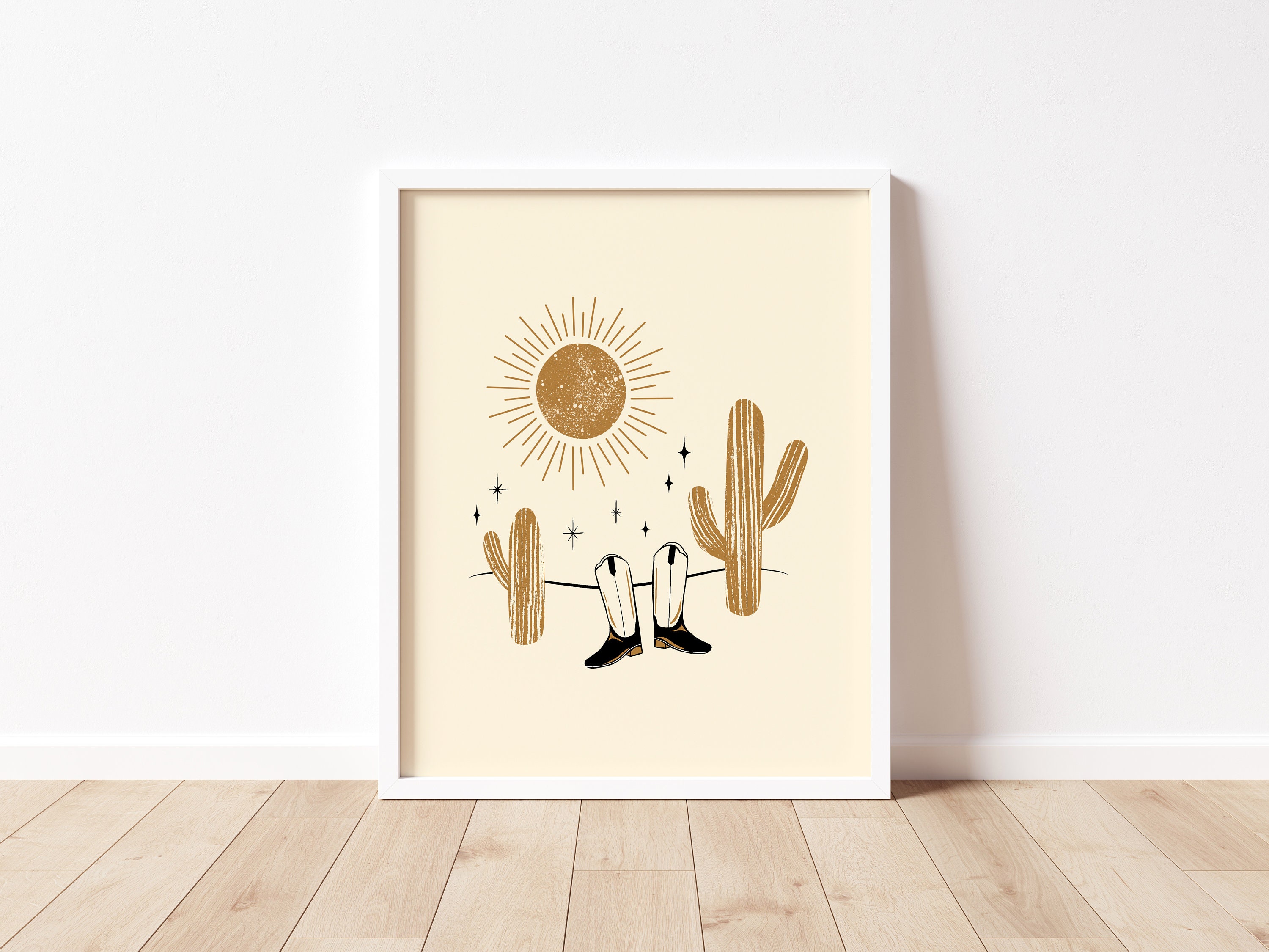 Desert Printable, Western Printable, Neutral Boho Print, Boho Nursery ...