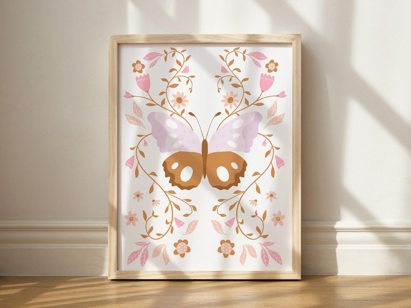 Butterfly Print Cottagecore Decor Pastel Butterfly - Etsy
