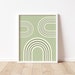 Sage Green Print Set of 3, Sage Green Printables, Cute Boho Print Set ...