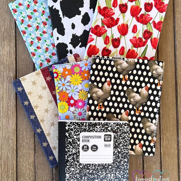 Fabric Notebook - Etsy