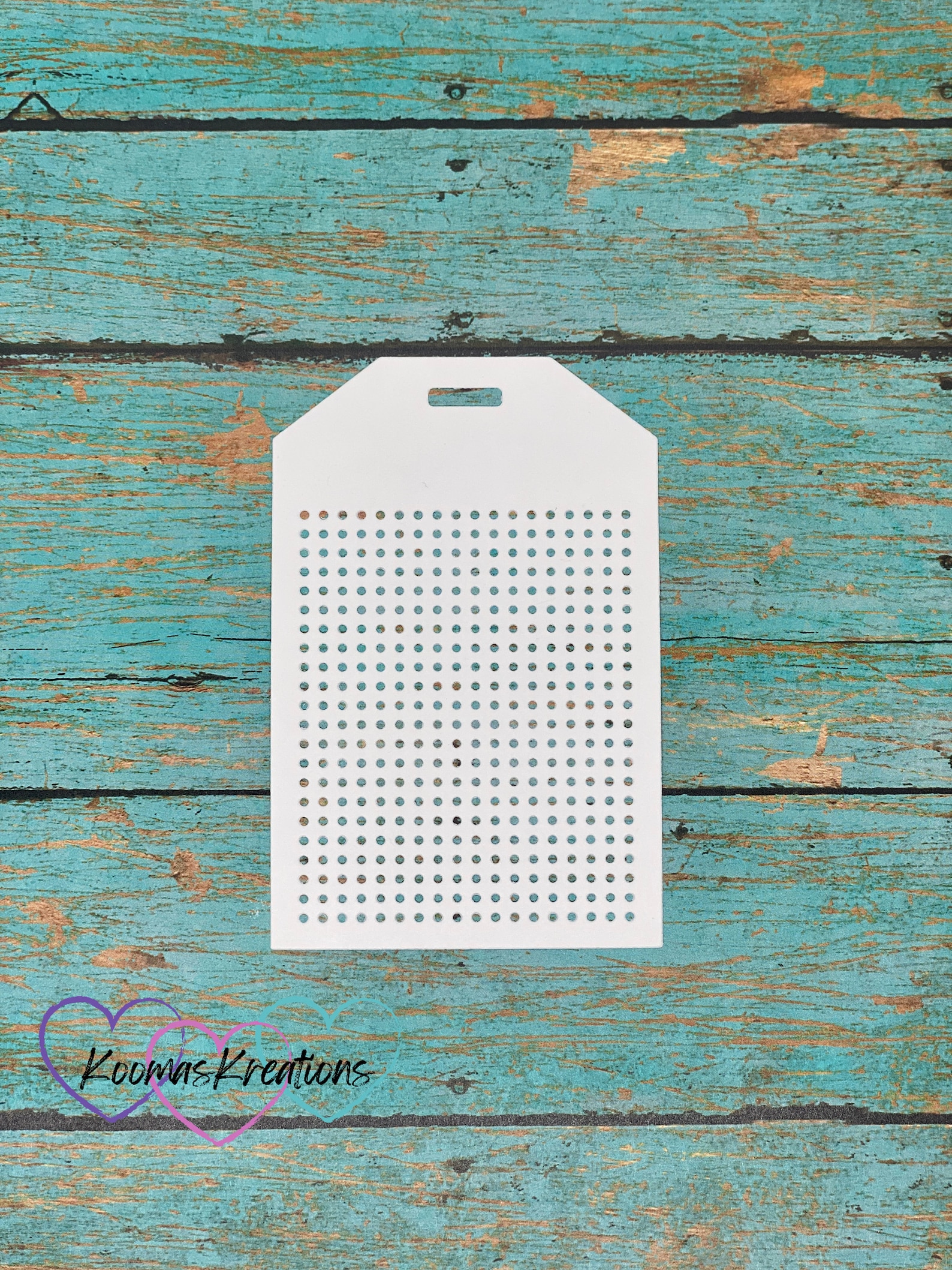 WHITE 6 Pack Cross Stitch Tags, DIY Cross Stitch Tags, Cardstock Tags ...