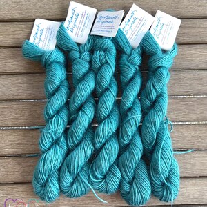 Handpaint Originals Brown Sheet Wool and Mohair Yarn, COLOR: Seaglass ...