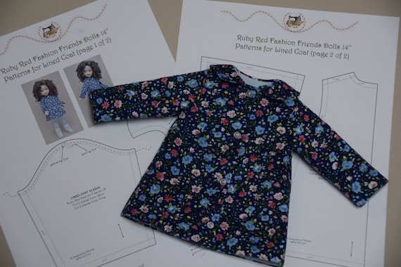 PDF Sewing Pattern Sewing Tutorial and Video to Make a Lined - Etsy