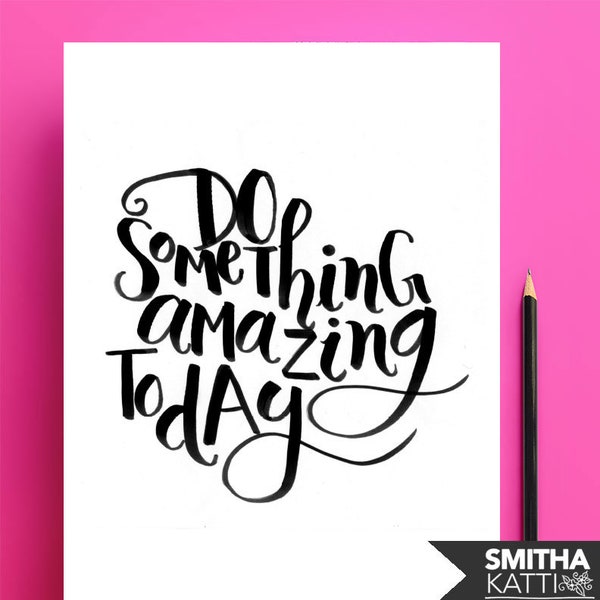 Do Something Amazing - Etsy