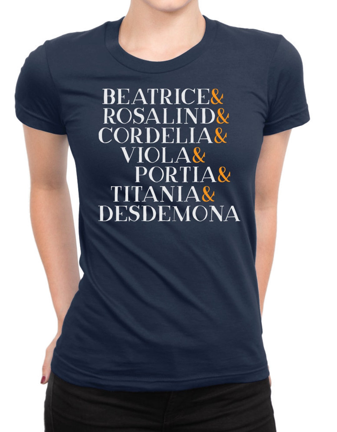 SHAKESPEARE Shirt SHAKESPEARE HEROINES Gift for Literary and - Etsy