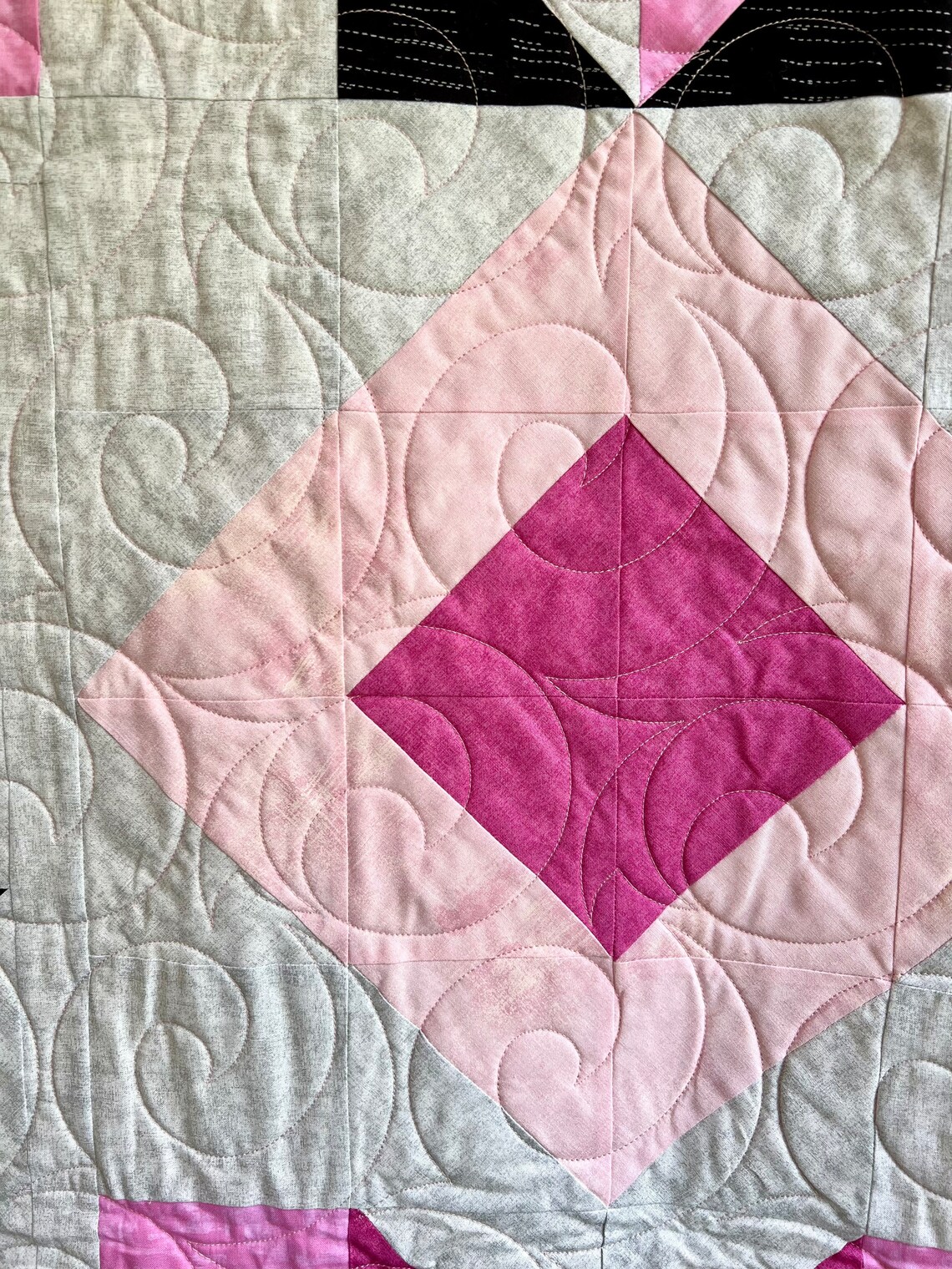 Licorice Blast Large Square Lap Quilt - Etsy