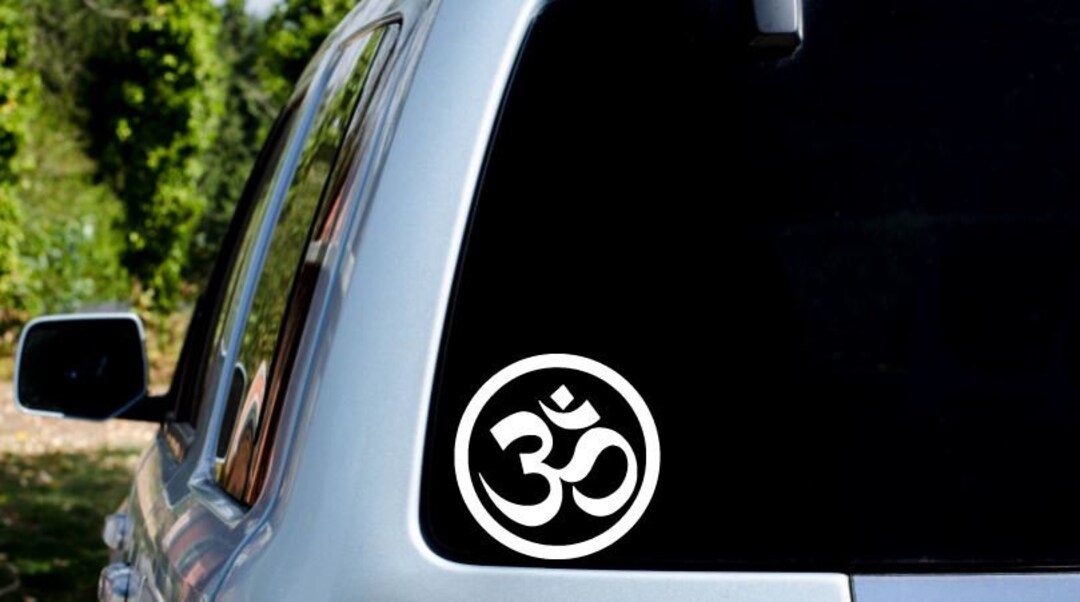 OM Peace OM Symbol OM Decal Car Tumbler Laptop Sticker Phone Truck ...