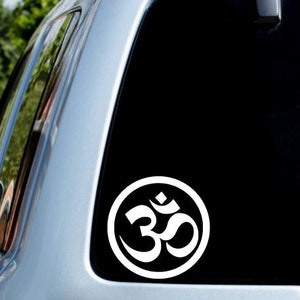 OM Peace OM Symbol OM Decal Car Tumbler Laptop Sticker Phone Truck ...