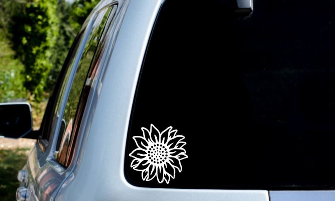 Sunflower | Flower | Sun | Sunflower Decal | Car | Truck | Decal ...