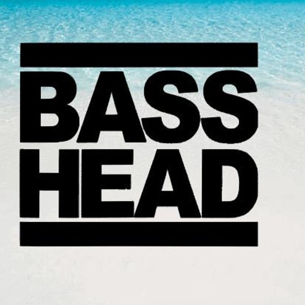 Basshead Decal - Etsy
