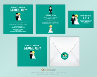 Level up Invitation - Etsy