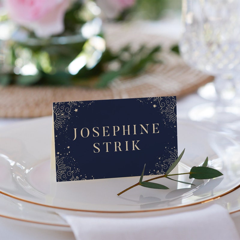 Star Place Cards - Etsy