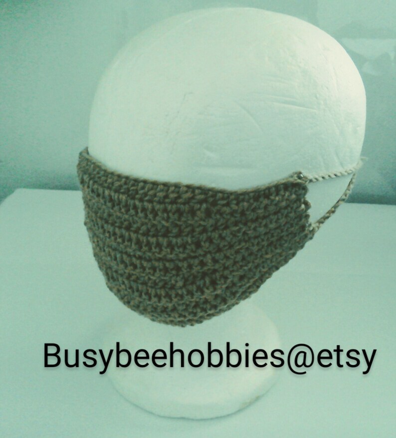 Crochet Face Mask Pattern, Crochet Face Mask, Instant Download - Etsy