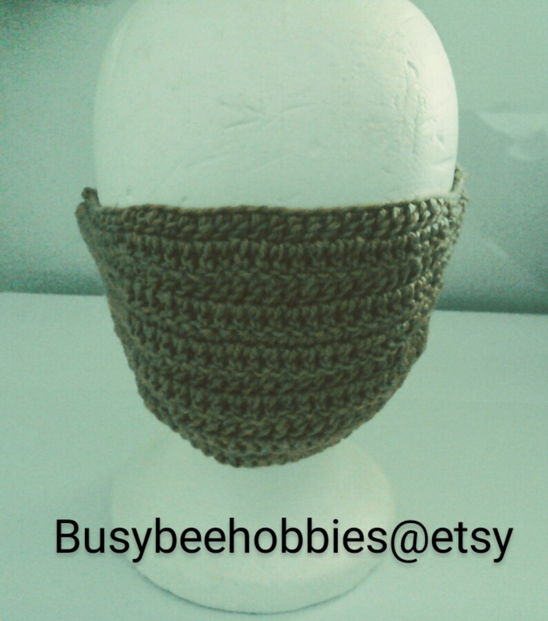 Crochet Face Mask Pattern, Crochet Face Mask, Instant Download - Etsy