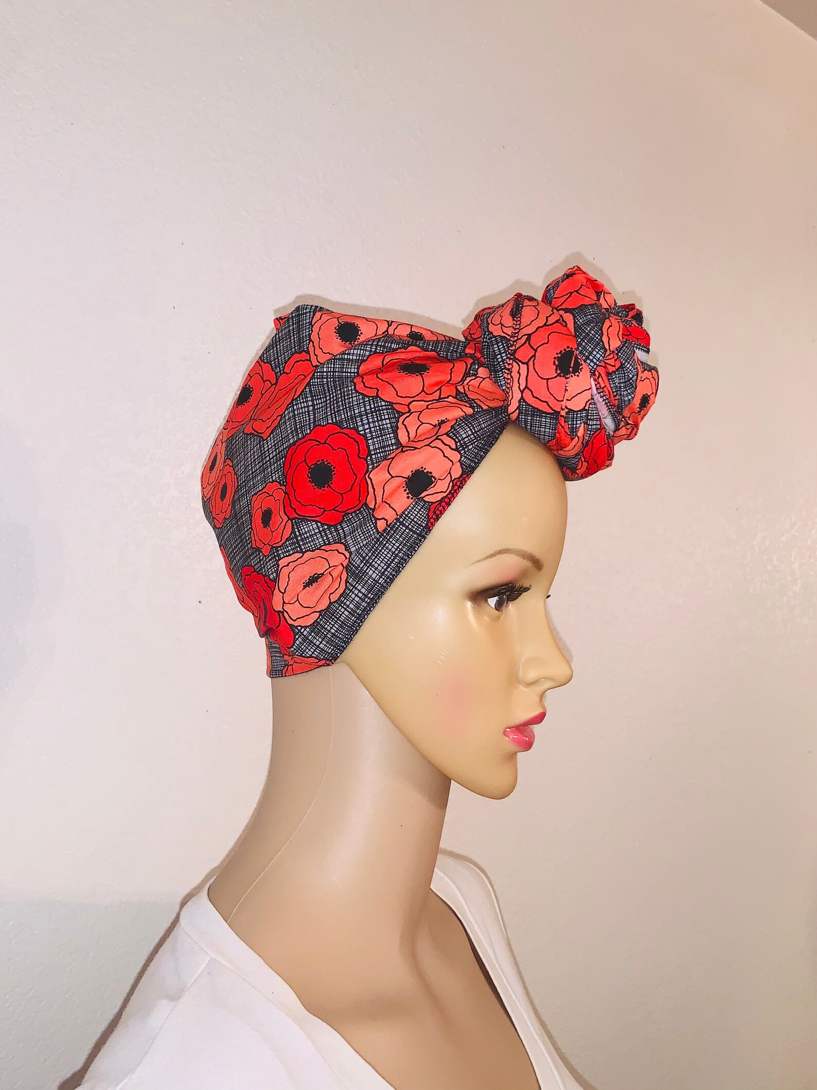 Colorful Headwraps/ Beautiful Headwraps/one-sided Self-tie Headwraps ...
