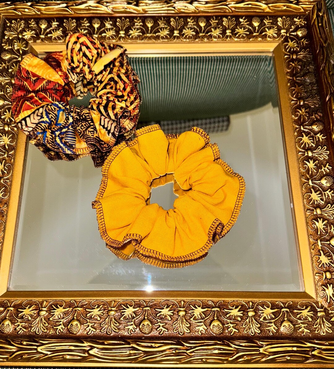 Spirit of Africa Scrunchie/multicolored African Print Hair Tie/bold ...