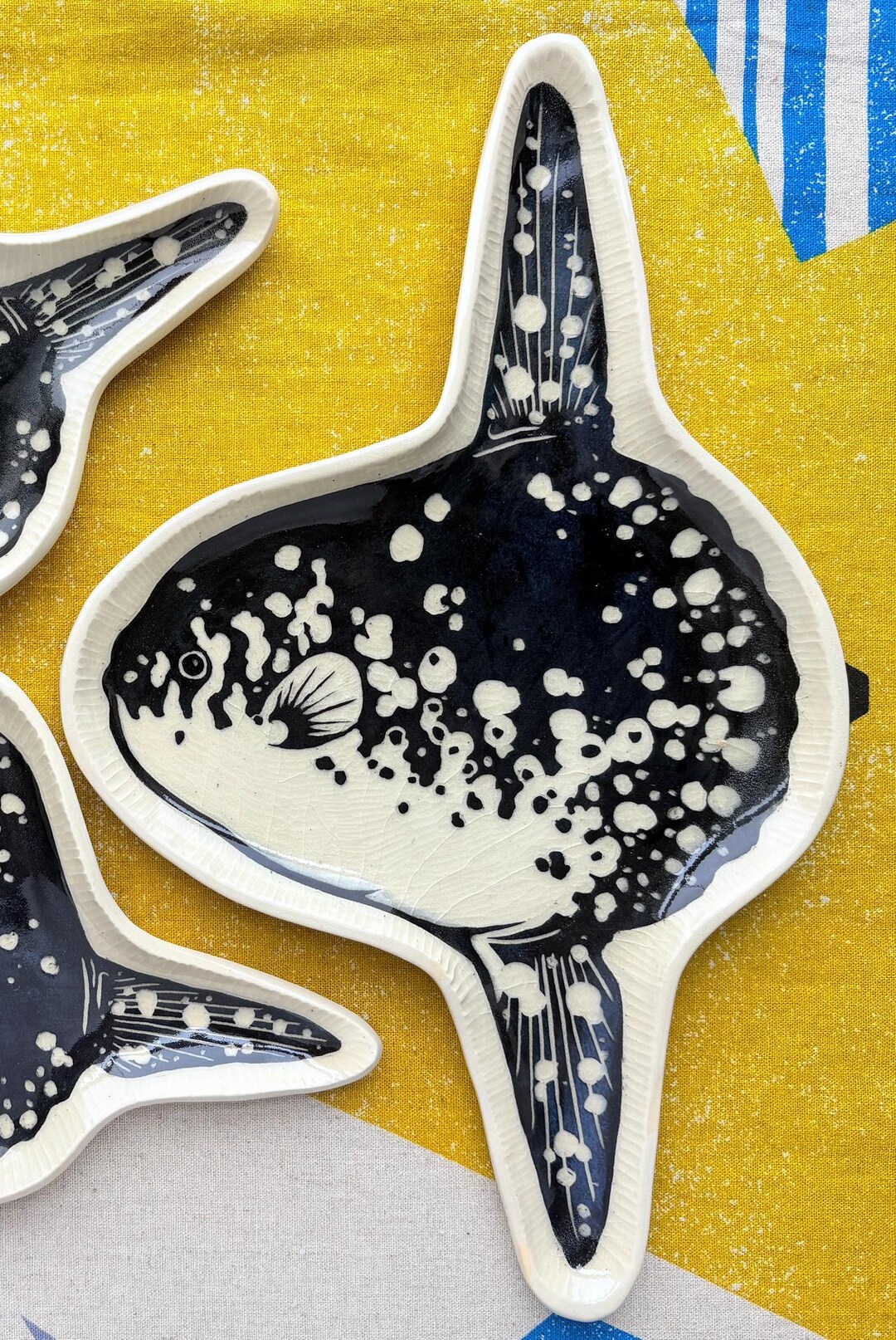 Ceramic Dish - LARGE Mola Mola / Sunfish - Etsy