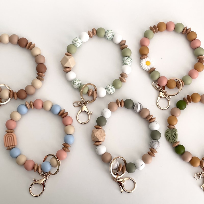 Beads Key Chain - Etsy