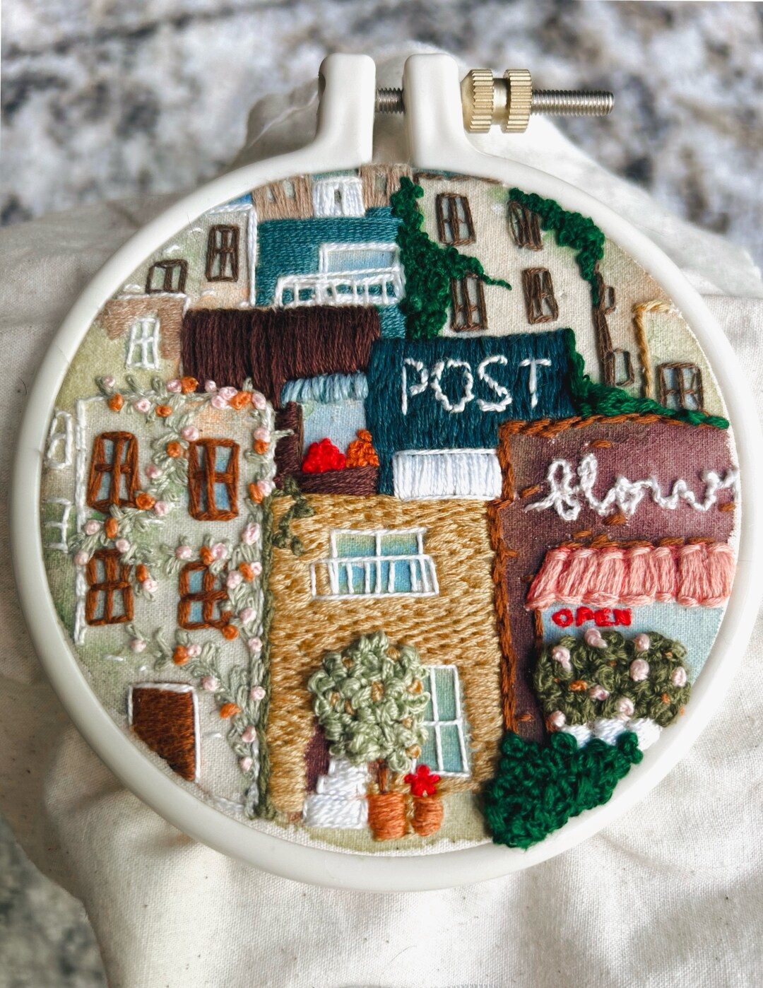 Hand Embroidery Pattern With Instructions | Medium Advanced Expert Difficulty Level | Immediate ...