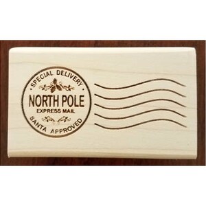 North Pole Santa Stamp SC40 - Etsy